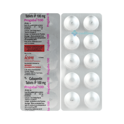 Medilines Pharma - Progaba 100mg Tablet